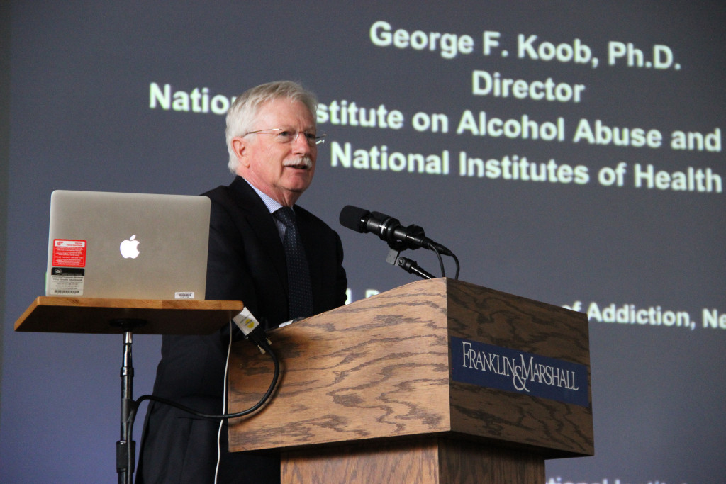 Dr. George Koob speaks on effects of drug abuse, addiction on brain ...